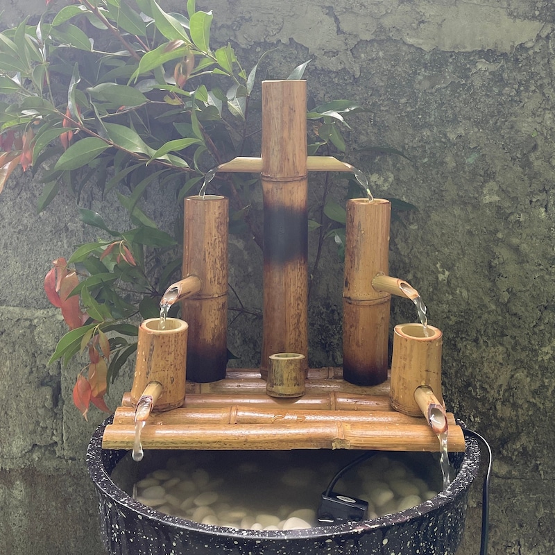 Bamboo Water Fountains Outdoor - Etsy