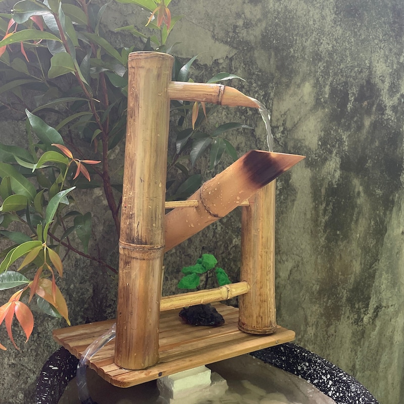 Bamboo Water Fountains Outdoor - Etsy