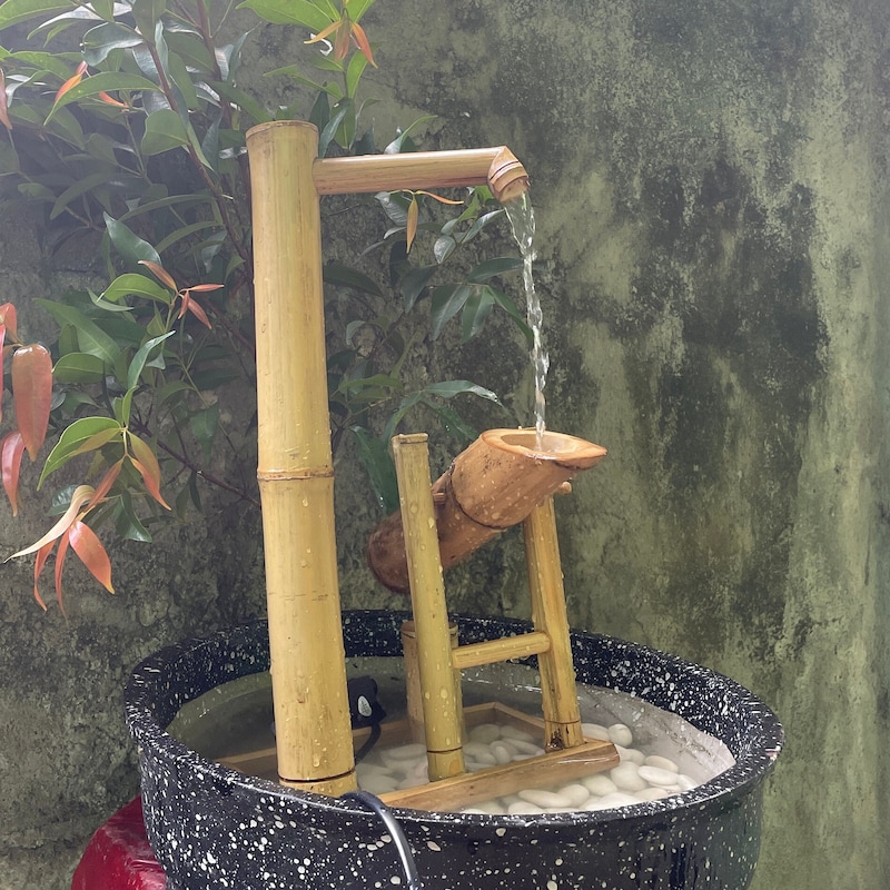 Bamboo Water Fountains Outdoor - Etsy