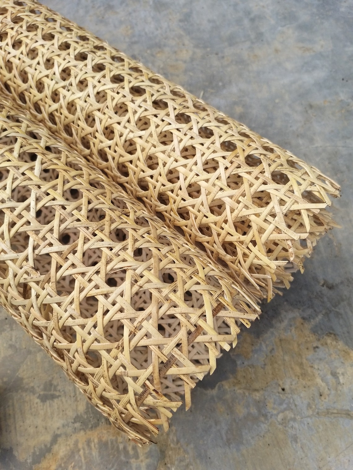 Natural Rattan weave material Rattan Cane Webbing cane | Etsy