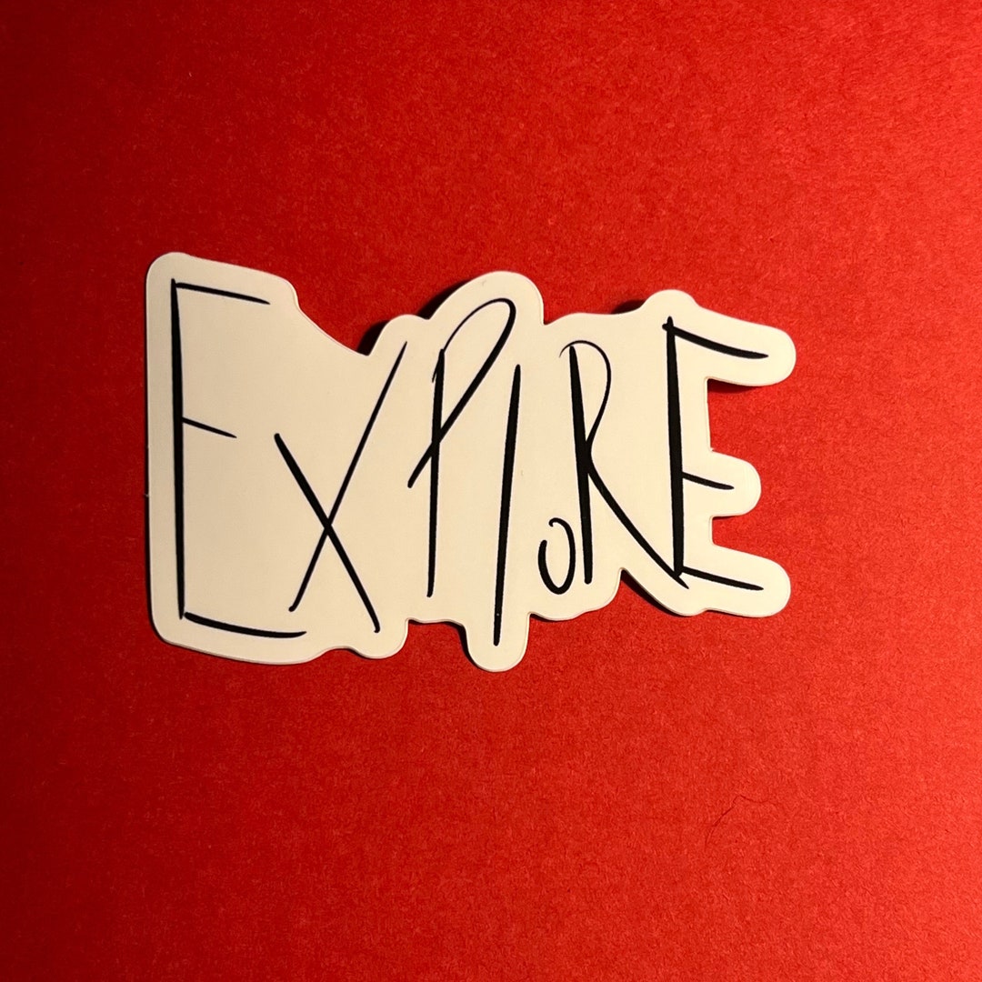 Explore Sticker - Etsy