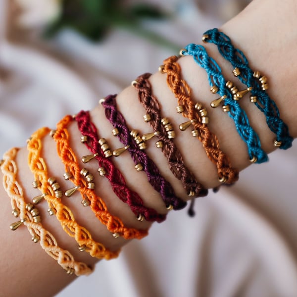 Macrame Bracelet - Etsy