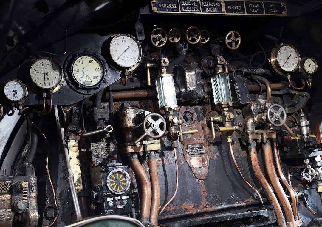 Fine Art Photo Print, Steam Engine Print - Etsy