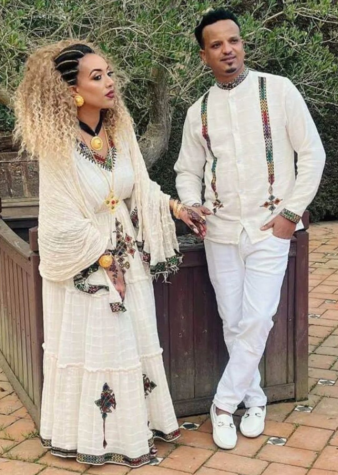 Ethiopian & Eritrean Traditional Clothes for Couples - Etsy