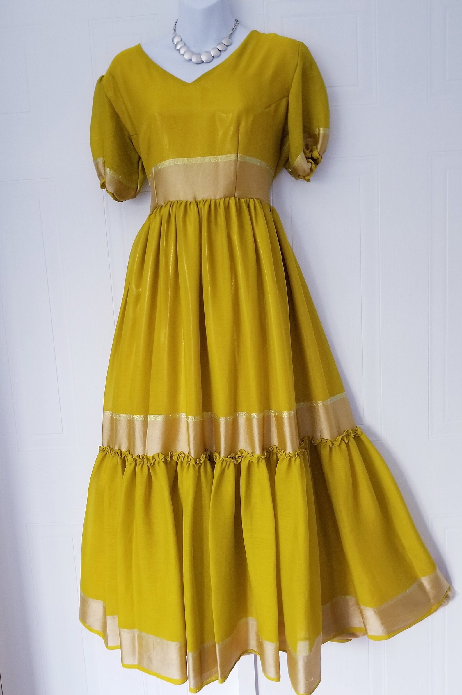 Lemon Color Chiffion - Etsy