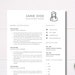 Travel Nurse Resume Template CV for Google Docs, Word |medical ...