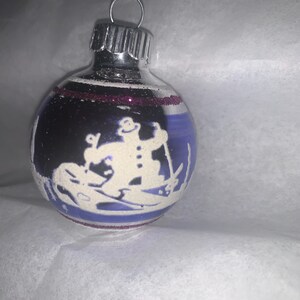 RADKO Presents Shiny Brite Glass Feather Tree Christmas Ornament 1.75 ...