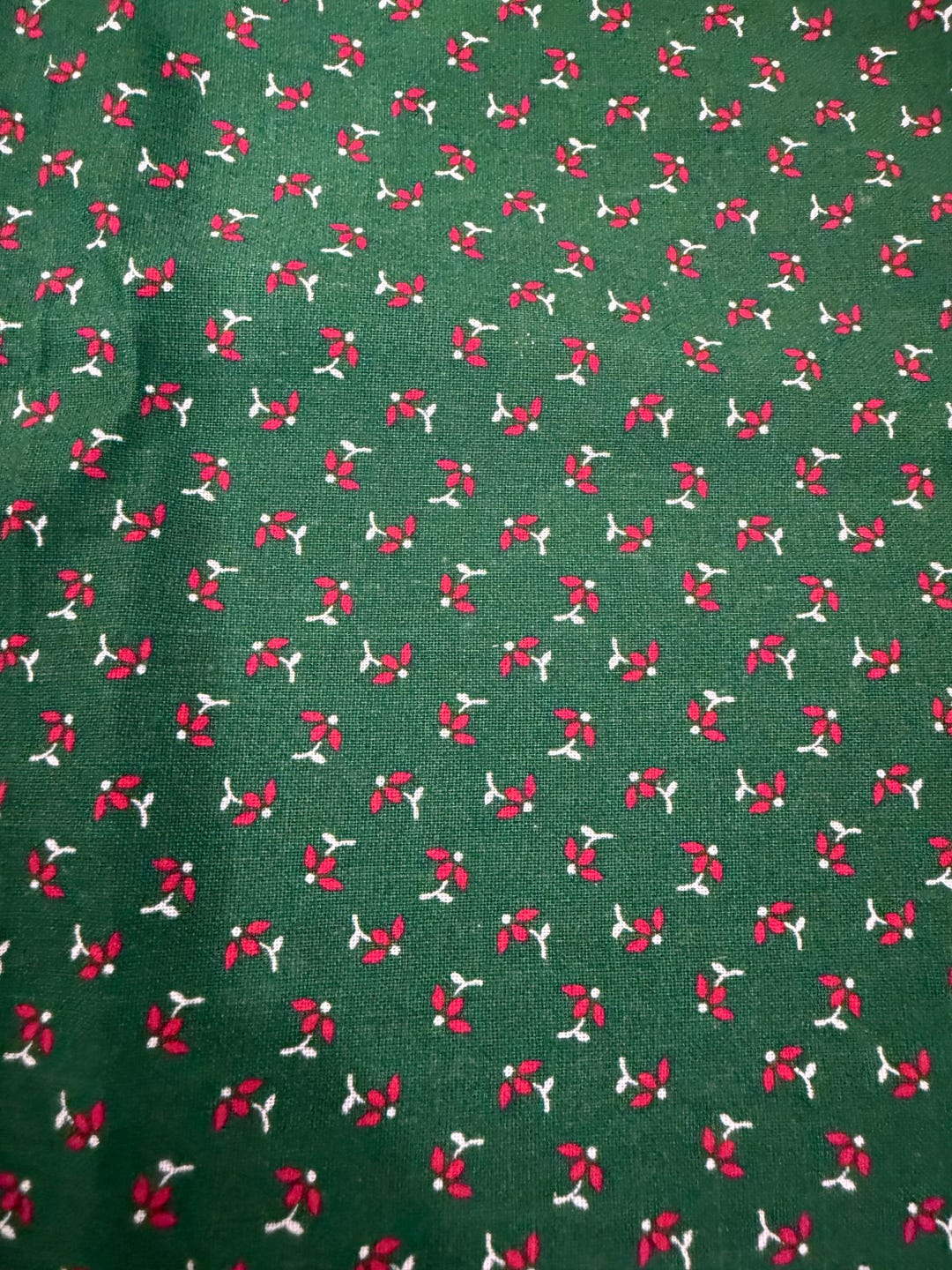 1/2 Yd Vintage All Over Floral Flowers Calico by VIP Cranston Cotton ...