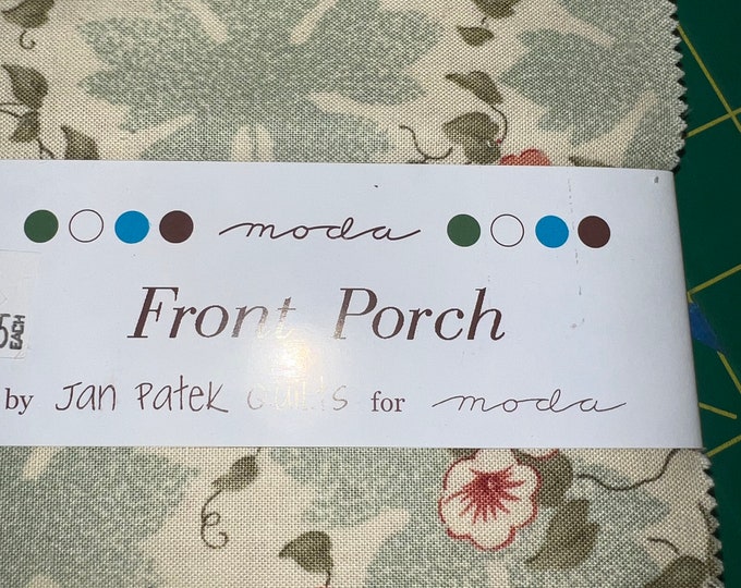 Front Porch by Jan Patek Quilts 5 Stacker Charm Pack Cotton Fabric for ...