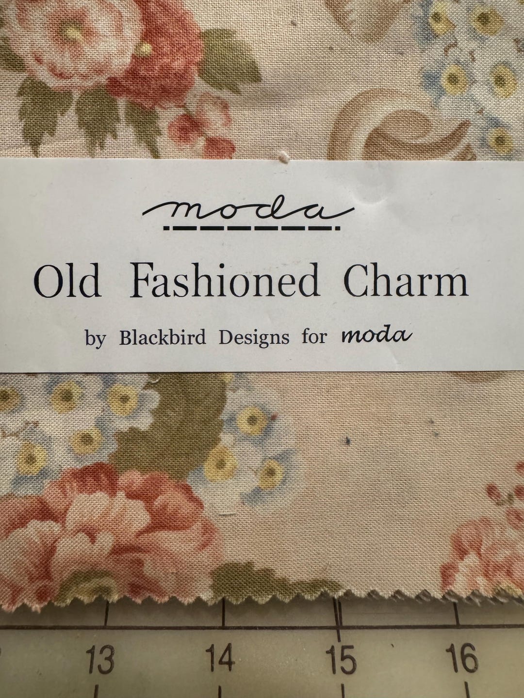 Old Fashioned Charm by Blackbird Designs 5” Stacker Charm Pack Cotton Fabric for Moda - Etsy
