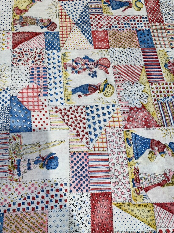 31 Vintage Rare Holly Hobbie Patch Cheater Lightweight Cotton | Etsy