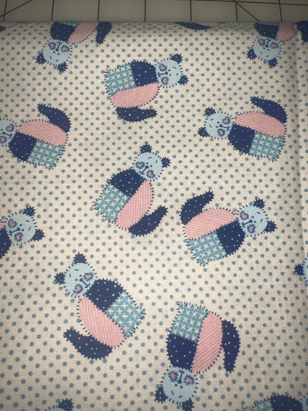 Vintage Calico Cat Print Cotton Fabric Remnant 27”x30” - Etsy