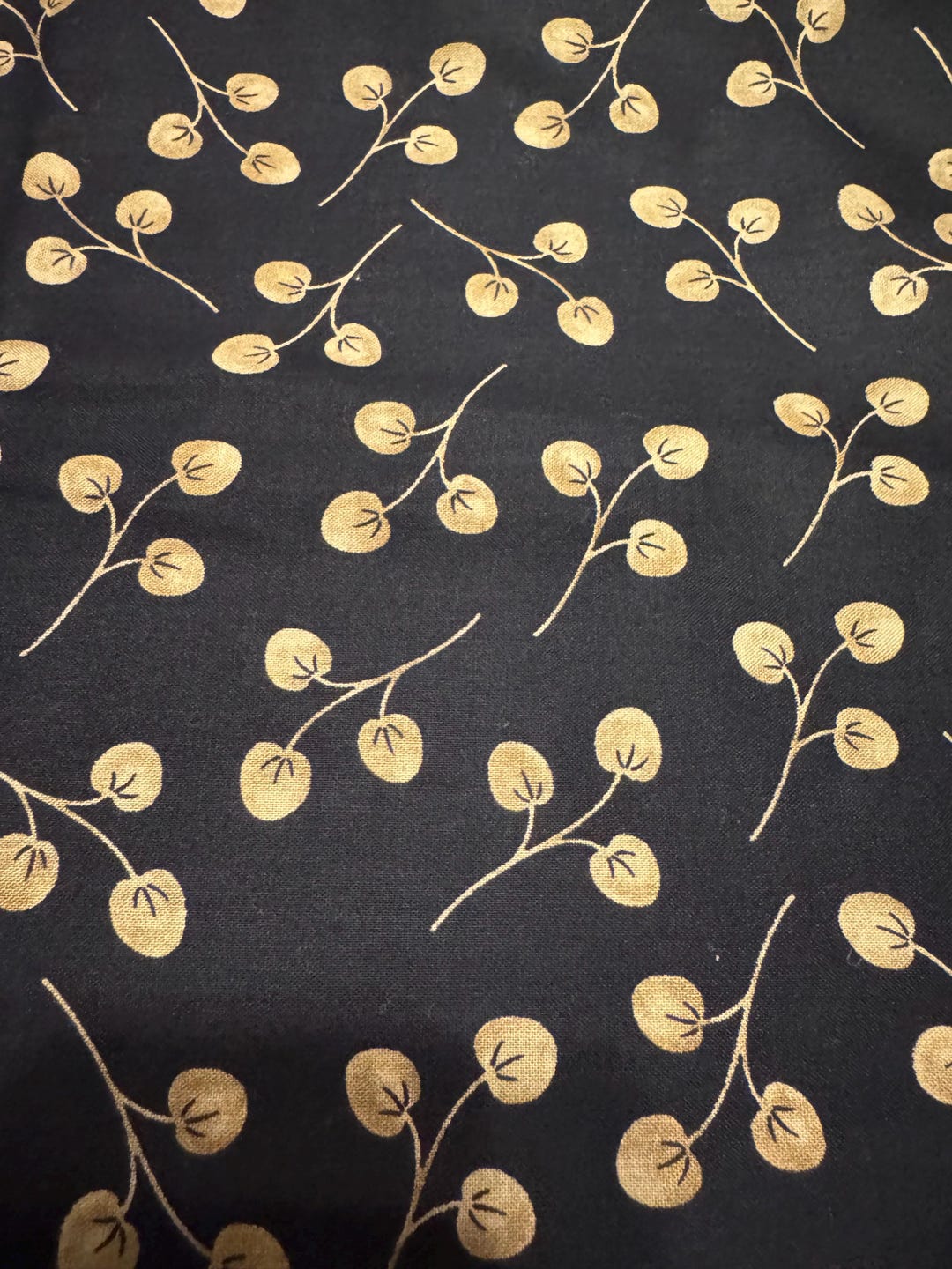 1/2 Yd material Pleasures Reproduction Print by Barbara Brackman ...