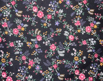 1/2 Yd Vintage All Over Flowers by VIP Cranston Cotton Fabric - Etsy