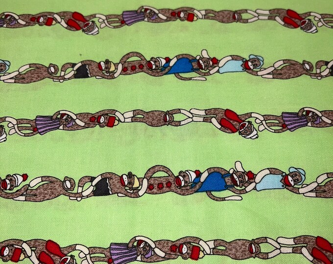 1/2 Yd 5 Funky Monkeys by Erin Michael for Moda Cotton Fabric - Etsy