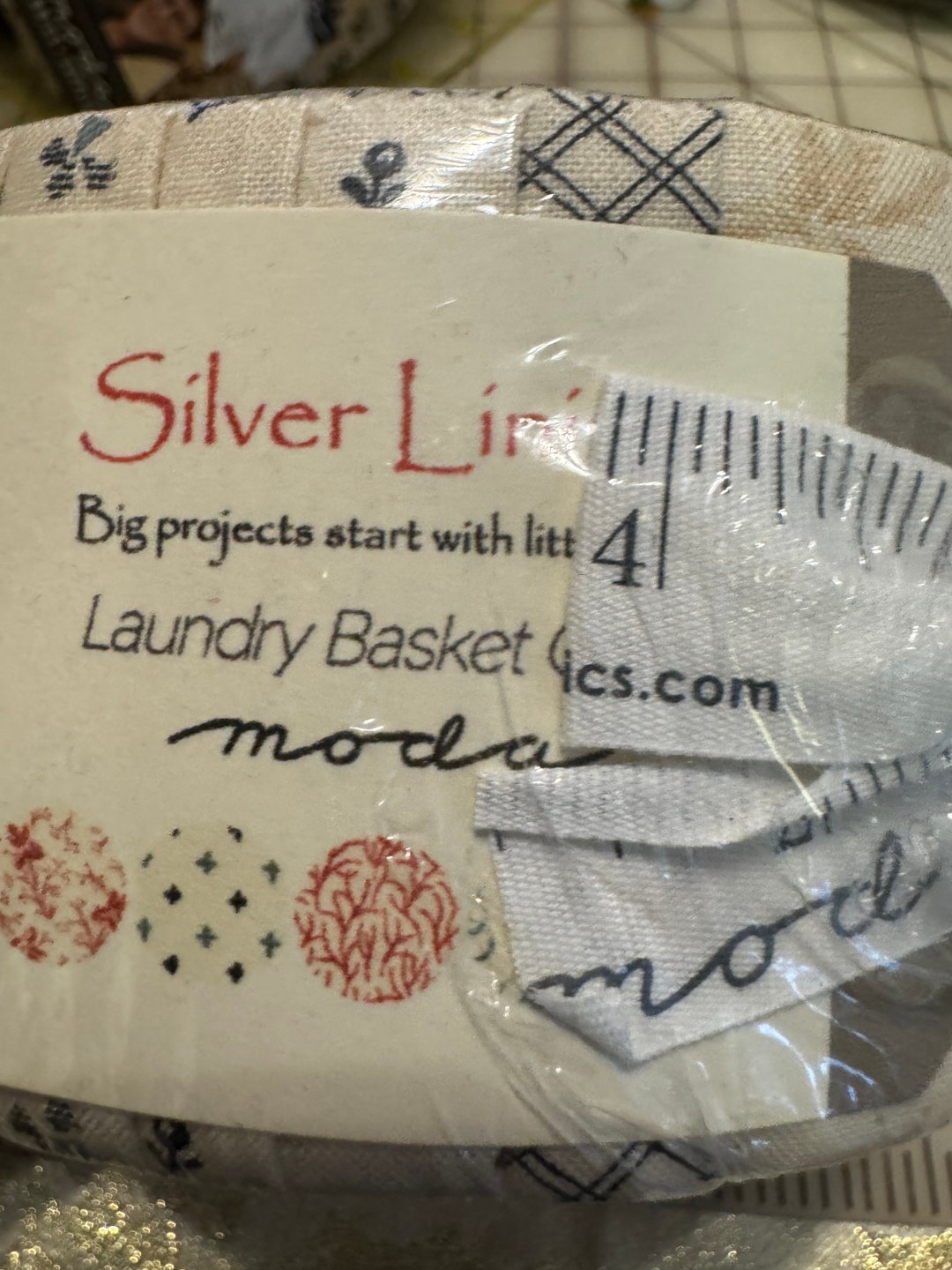 Jelly Roll “silver Linings” by Laundry Basket Quilts for Moda Fabric - Etsy