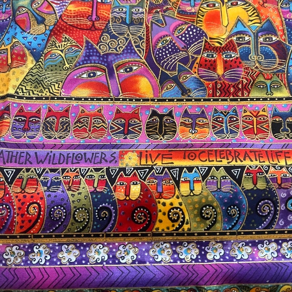 Laurel Burch Fabric - Etsy