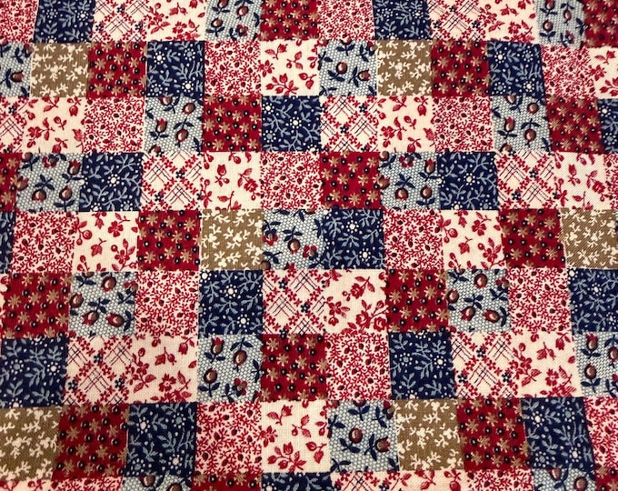 21” Vintage Cheater Print Cotton Fabric by VIP Cranston - Etsy