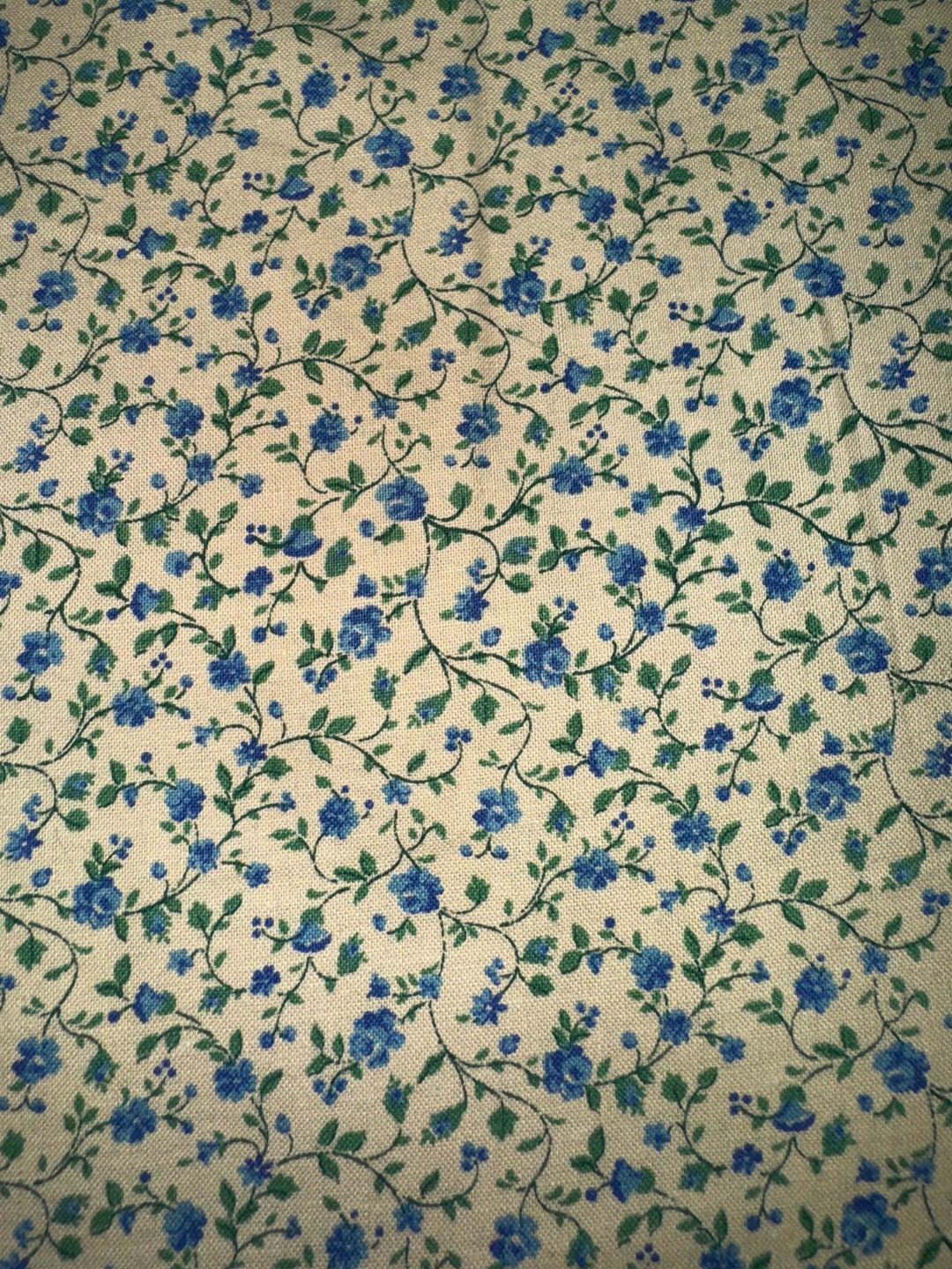 1/2 Yd Vintage Small Floral Calico Print Cotton Fabric - Etsy
