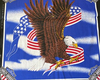 Harley Davidson Panel Fabric - Etsy