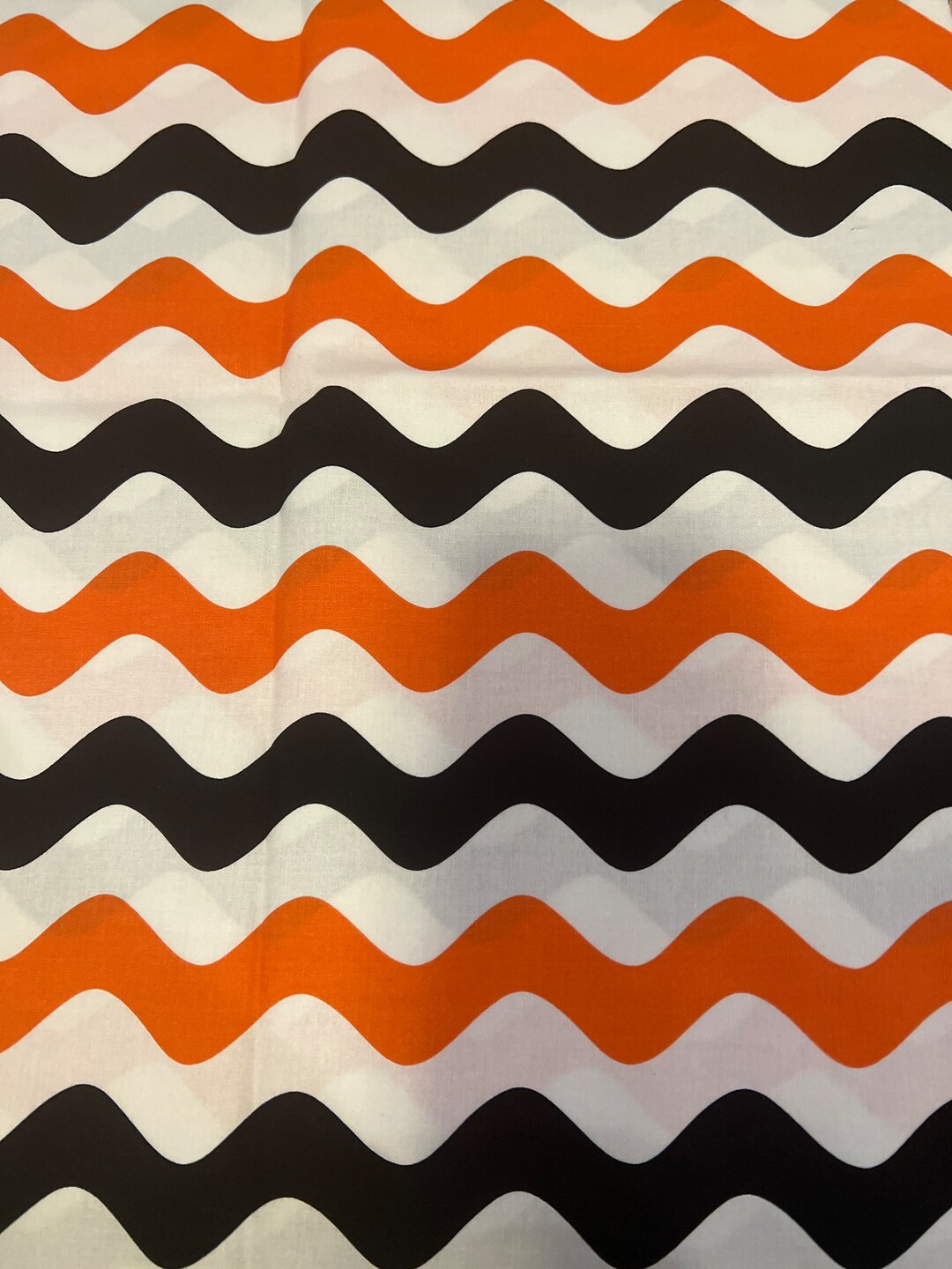 1/2 Yd Halloween Wave for Riley Blake Cotton Fabric - Etsy