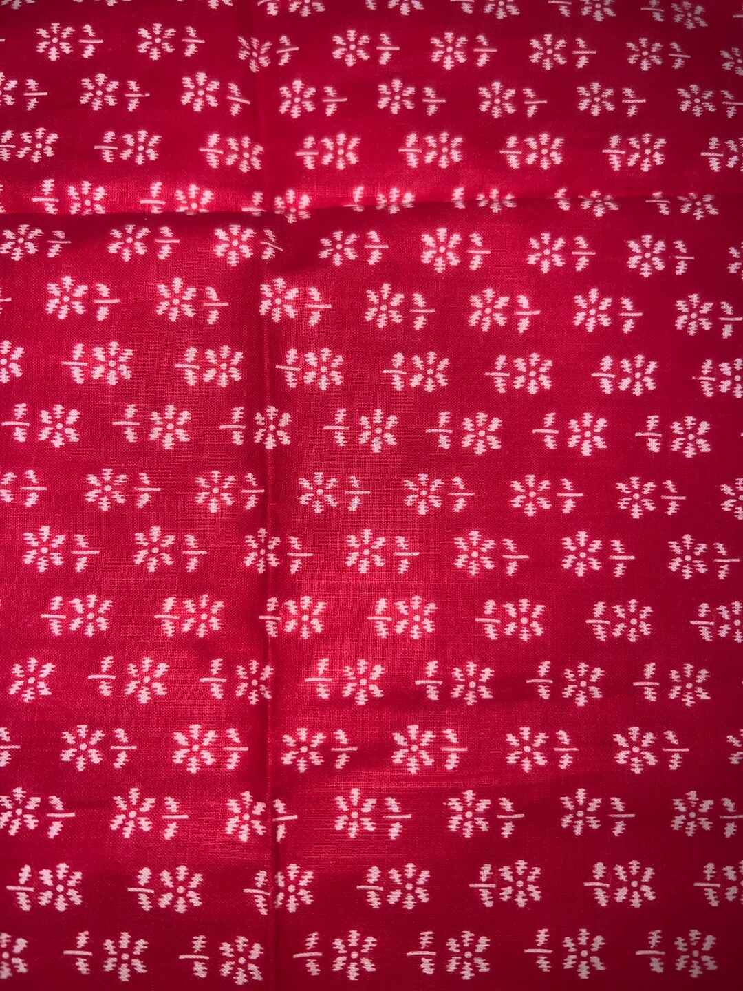 17” Vintage Small Floral Print Cotton Fabric 36” Wide - Etsy