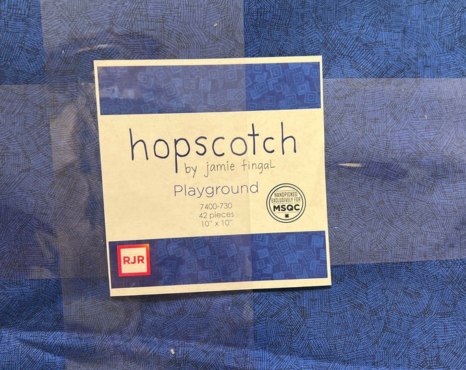 Hopscotch by Jamie Fingal Playground Quilt Layer Cake (42) 10”x10” Sq ...