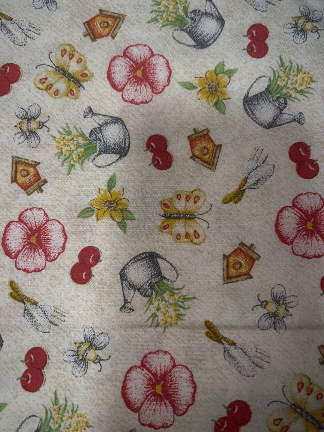 1/2 Yd Vintage Signature Classics by Oakhurst Textiles Garden Theme ...