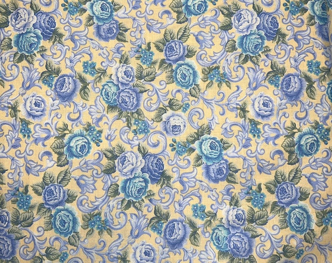 1/2 Yd Vintage Small Floral Calico Print Cotton Fabric - Etsy