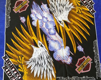 Harley Davidson Fabric Panel | Etsy