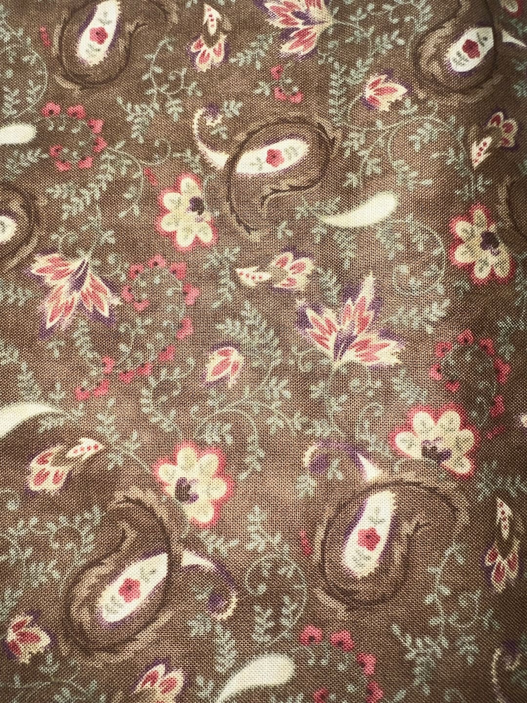 1/2 Yd “rites of Spring” 1800’s Reproduction Print by Brannock & Patek ...