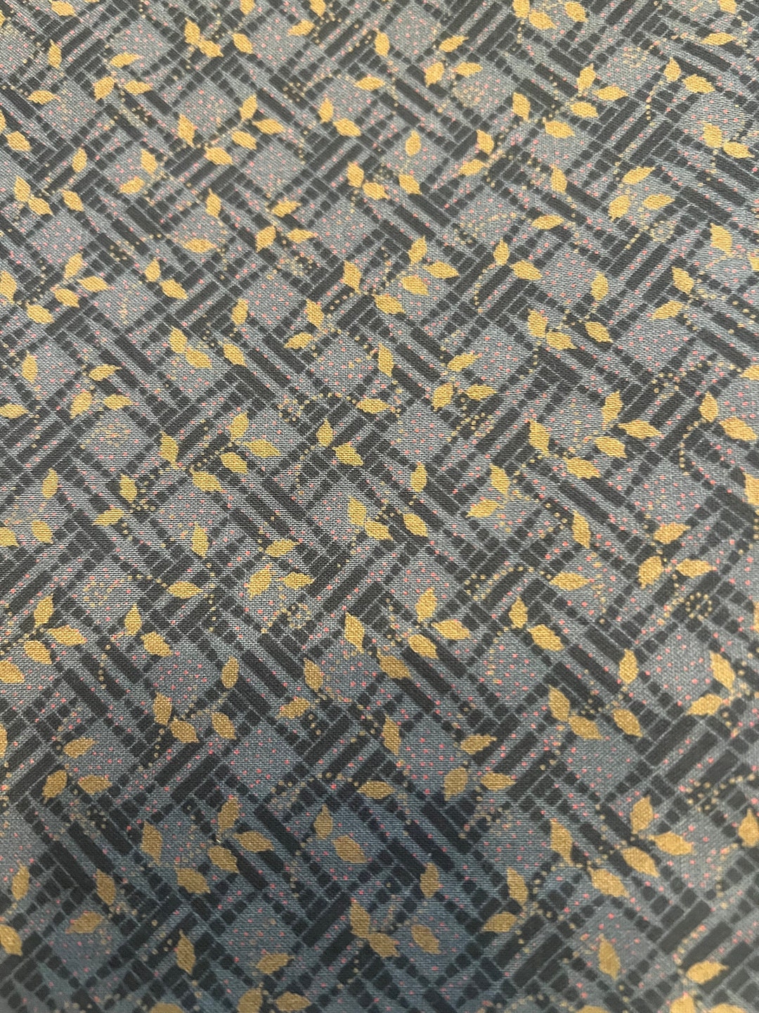 1/2 Yd Vintage “garden Gate” Print Cotton Fabric by Thimbleberries for ...