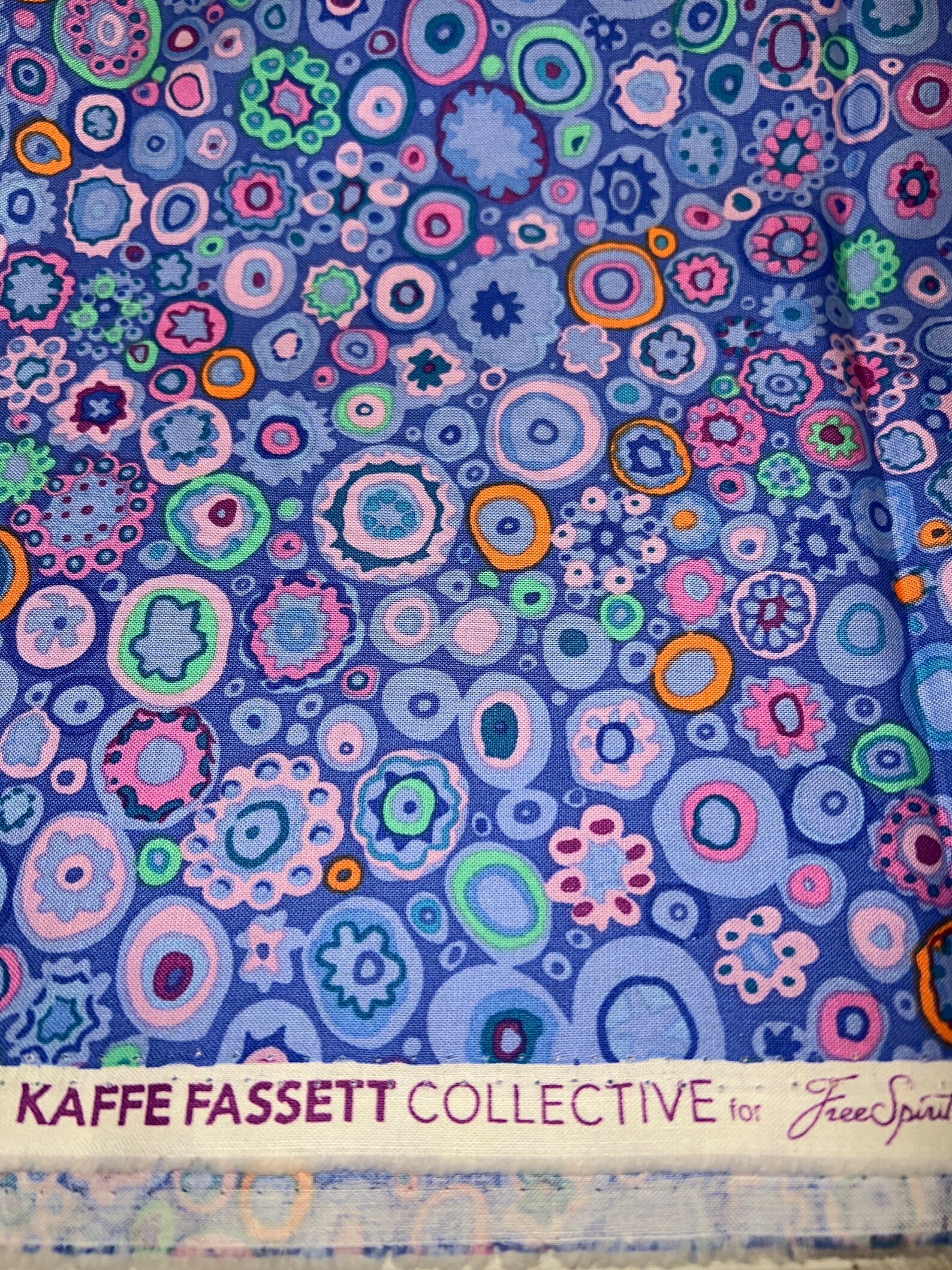 1/2 Yd Kaffe Fassett Paperweight Cotton Fabric for Free Sprit - Etsy