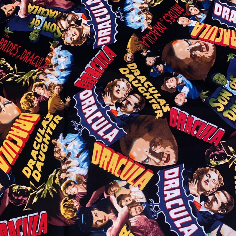 Horror Fabric - Etsy