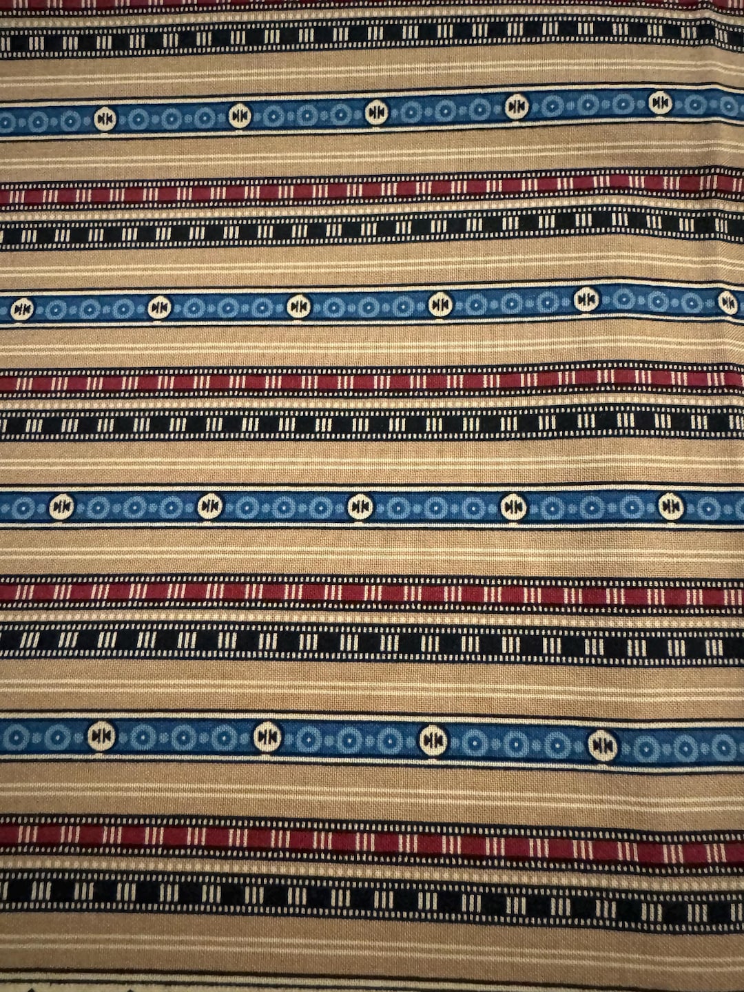 Vintage 1800’s Reproduction Print Cotton Fabric by Judie Rothermel for ...