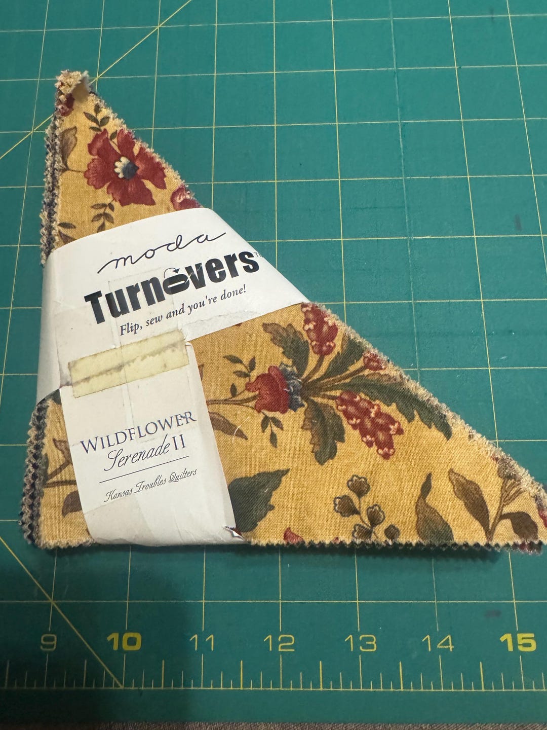 Turnovers “wildflower Serenade II” Print by Kansas Troubles Quilters ...