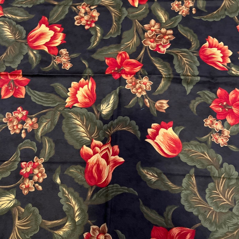Blackbird Linen Fabric - Etsy