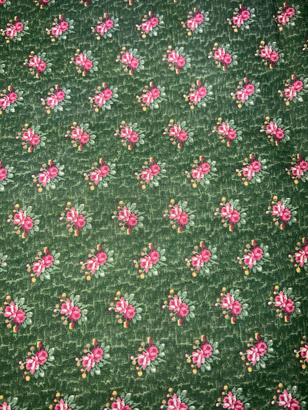 1/2 Yd Vintage Small Floral Calico Print Cotton Fabric - Etsy