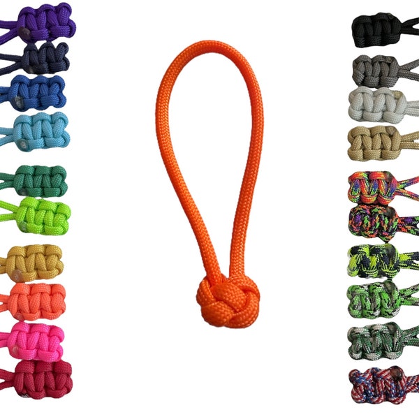 Paracord Zipper Pull - Etsy