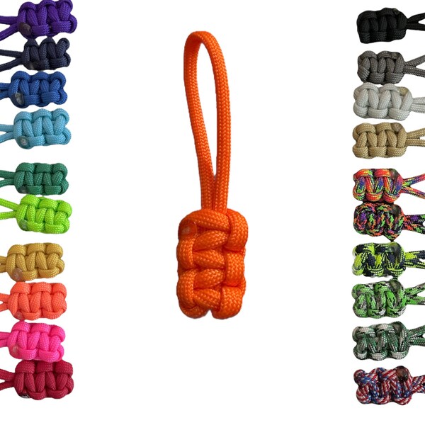 Paracord Zipper Pull - Etsy
