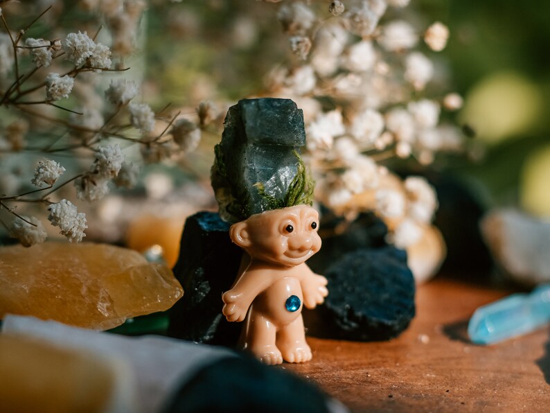 Mini Labradorite Troll Crystal Troll Crystal Accessories - Etsy