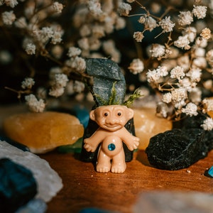 Mini Labradorite Troll Crystal Troll Crystal Accessories Crystal Decor ...