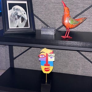 Handcrafted Resin Abstract Sculpture Unique Handmade Resin Statues for ...