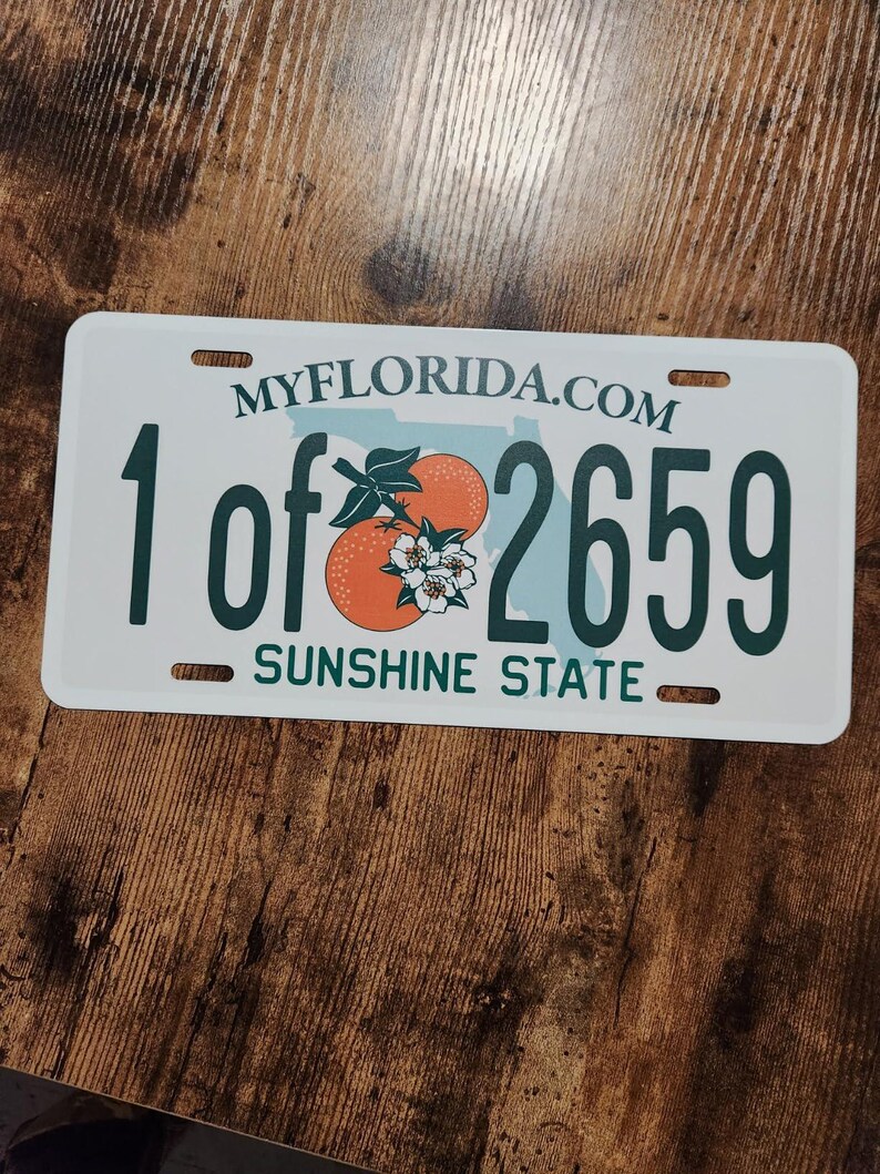 Custom State License Plate - Personalized 50 States Sign for Car, Room ...