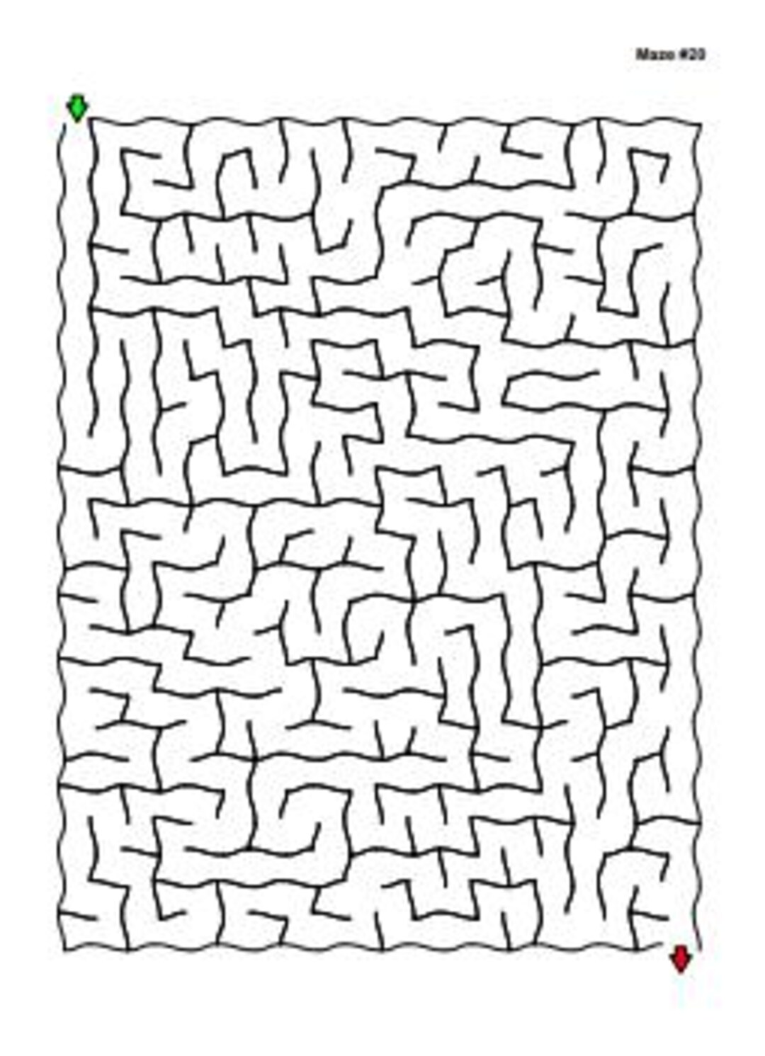 20 Printable Maze Games for Kids – Fun PDF Activity Pack – Easy to ...