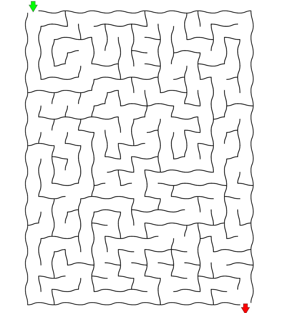 20 Easy Printable Maze Games for Kids - Etsy