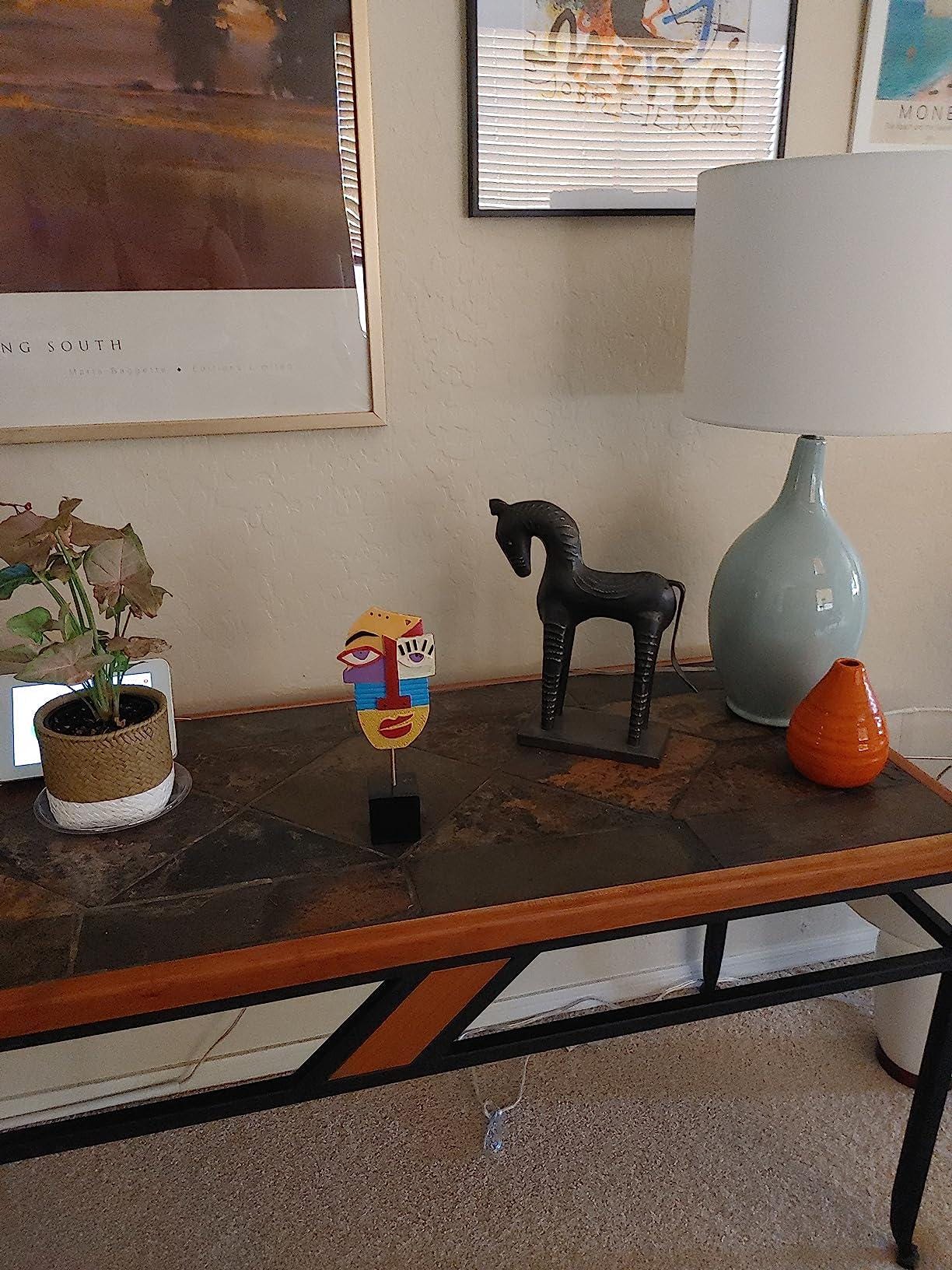 Handcrafted Resin Abstract Sculpture – Unique Handmade Resin Statues ...