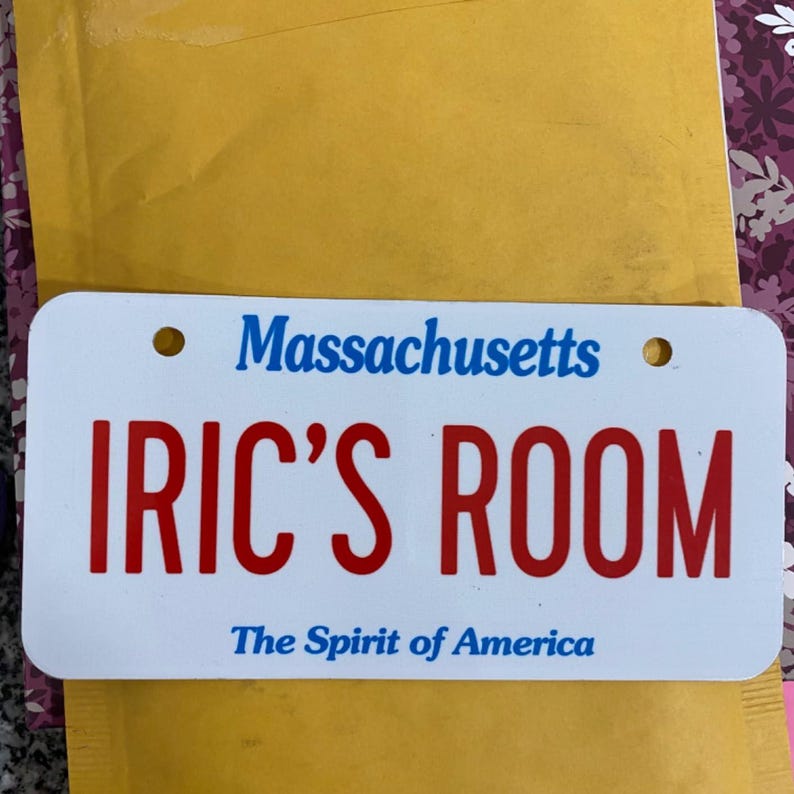 Custom State License Plate - Personalized 50 States Sign for Car, Room ...