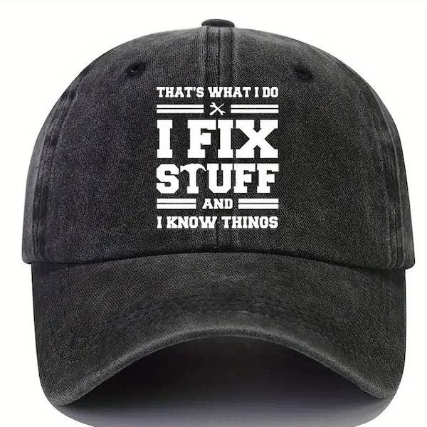 I Fix Stuff Hat - Etsy