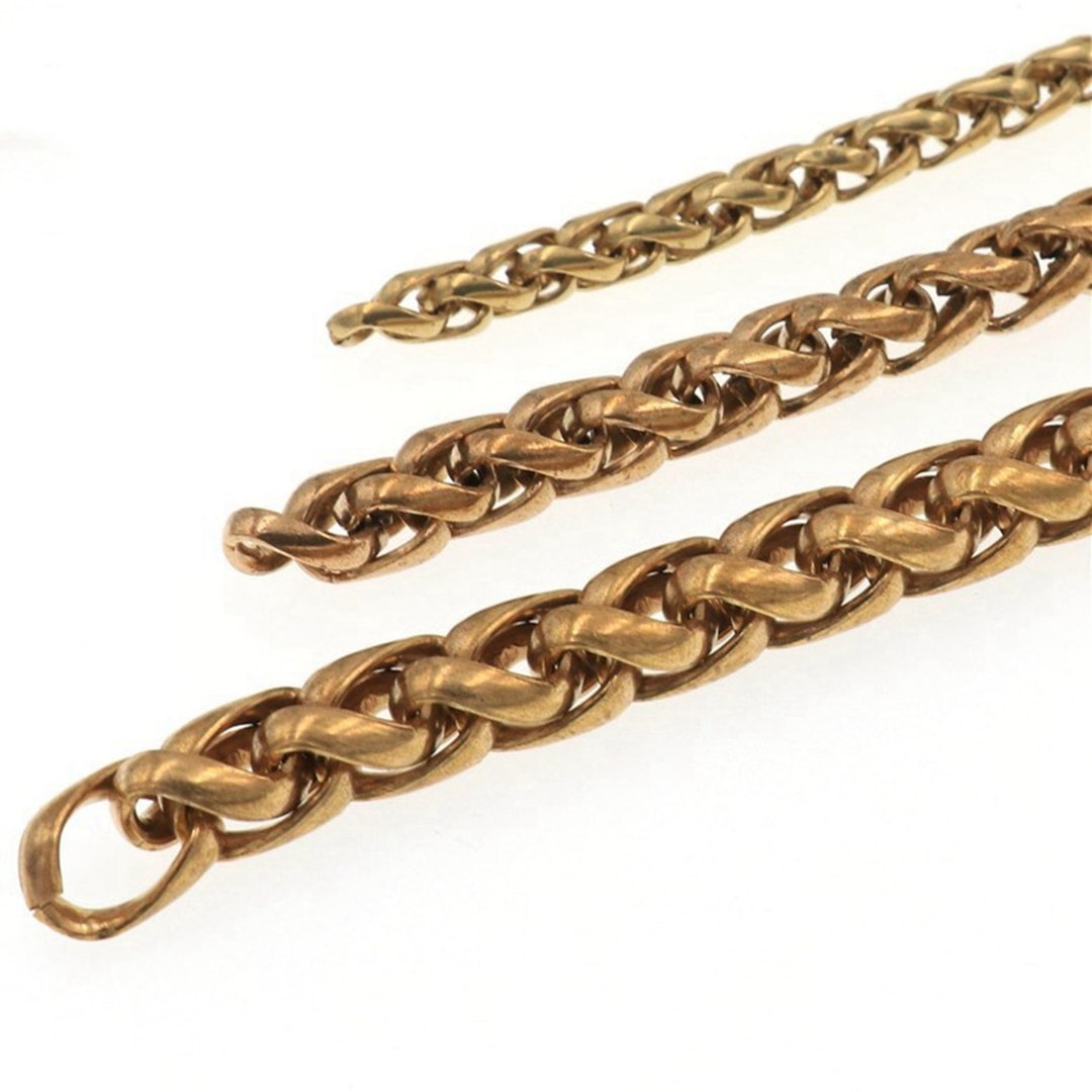 2m Pure Brass Chain Single Chain Replacement Bag Hardware - Etsy